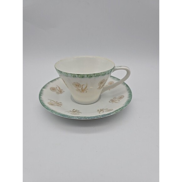 UCGC | Dining | Vintage Ucag Japan Teacup Saucer Floral Gold Trim With ...
